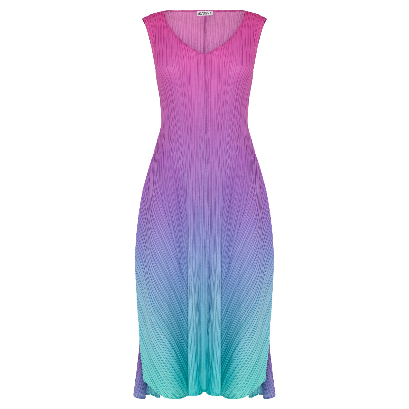 Long Estrella Dress - Ombre & Plain | Alquema