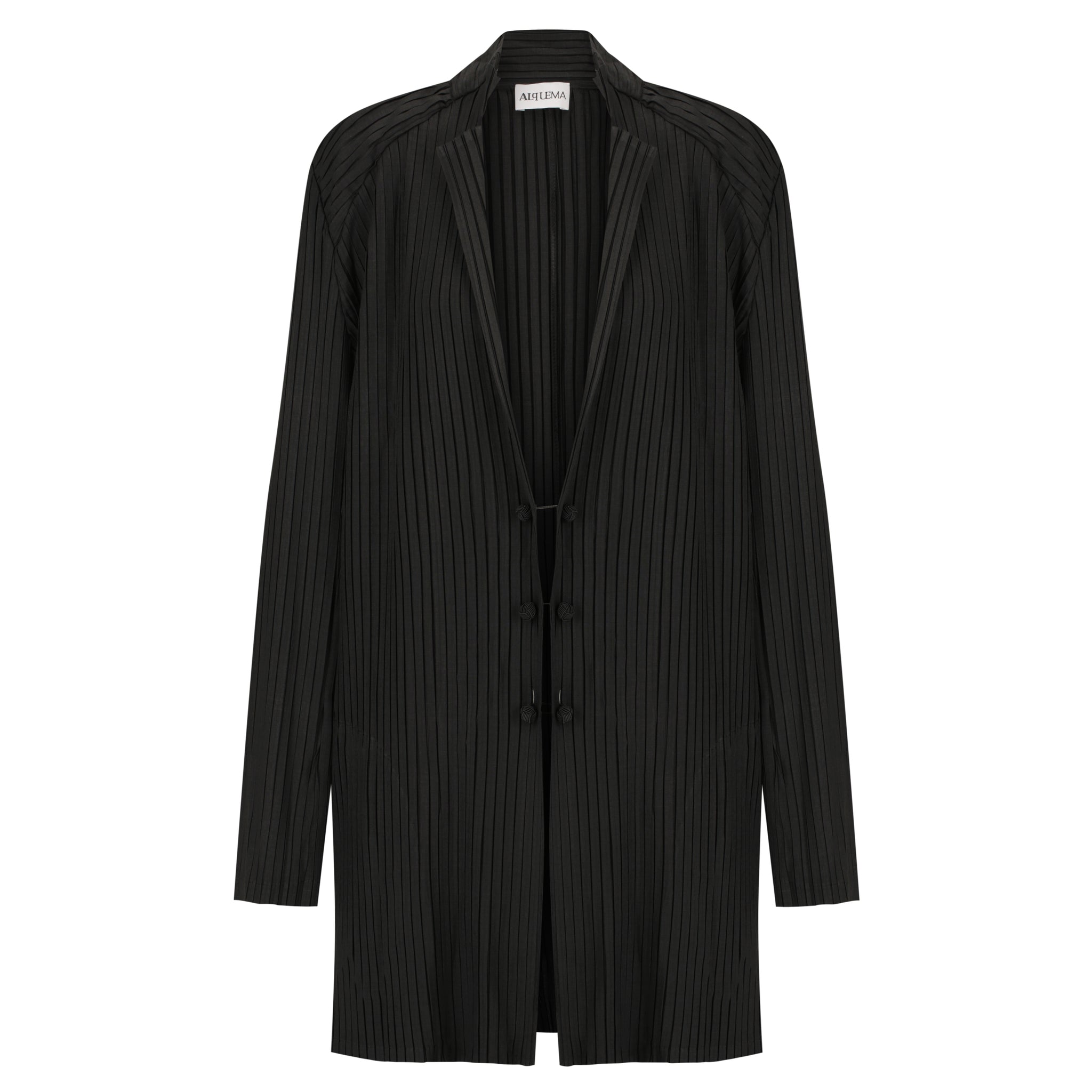 Arc Pleat Jacket | Alquema Unisex | Structured Pleated Jacket