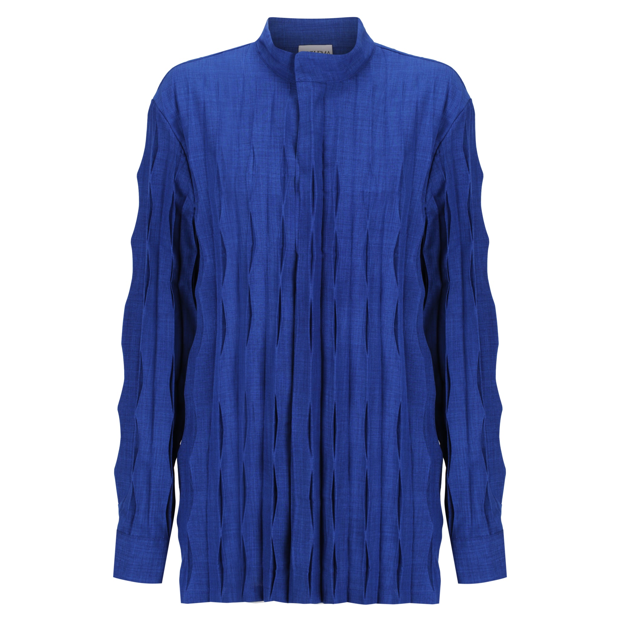 Ion Hand Pleat Shirt | Alquema Unisex | Unisex Pleated Shirt | Linen ...