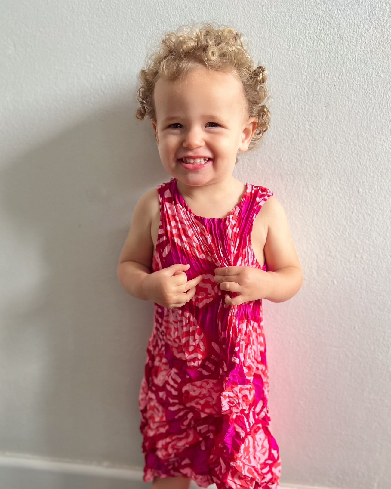 NEW | Mini Smash Pocket Dress | Pink Cockatoo – Alquema
