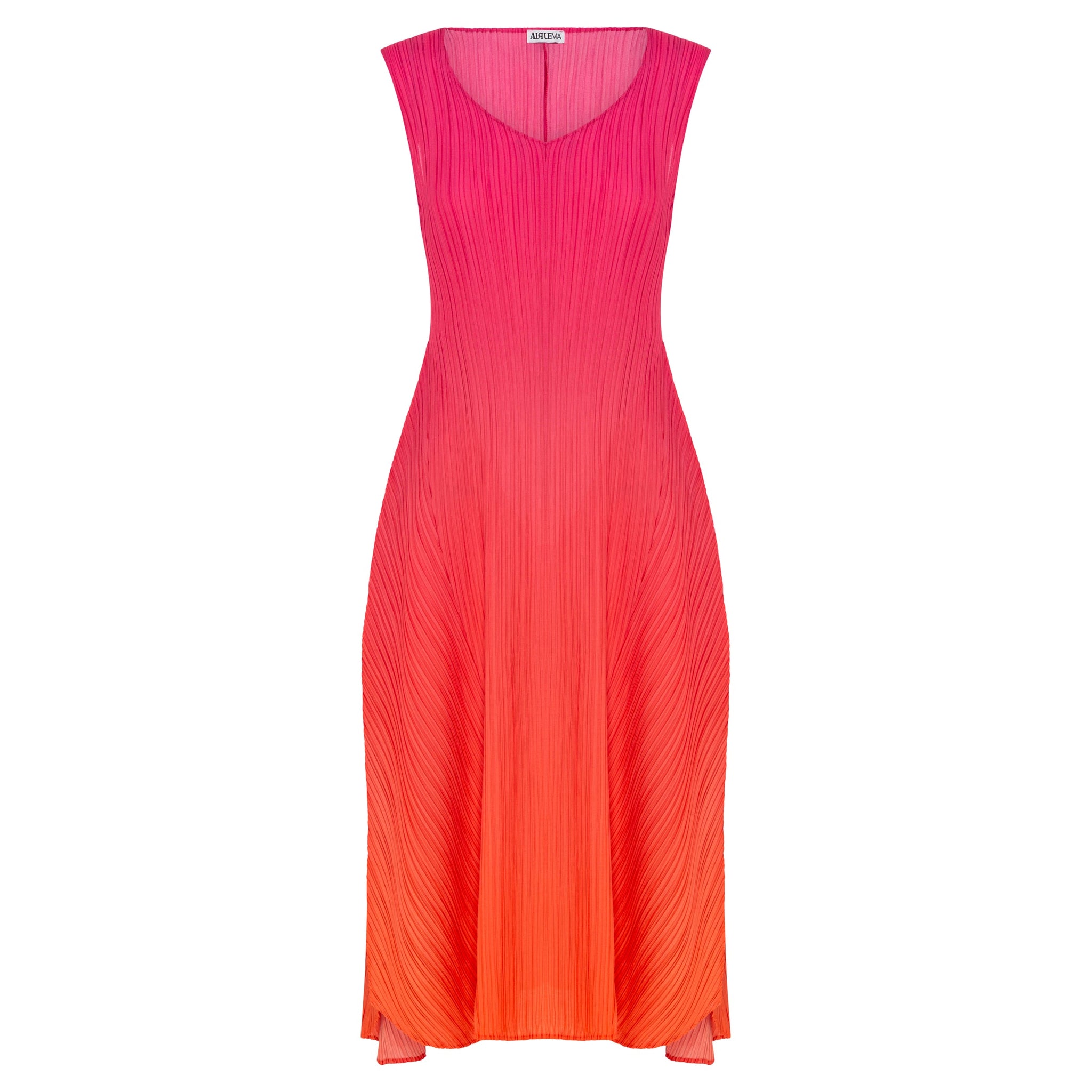 Long Estrella Dress - Ombre & Plain | Alquema