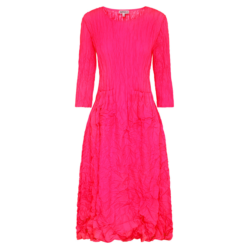 NEW | 3/4 Sleeve Smash Pocket Dress - Plain Colours | Alquema